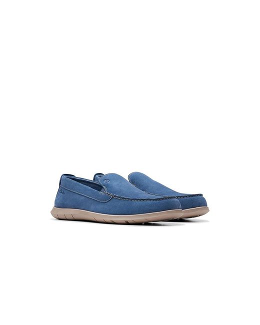 Clarks Flexway Step Lace-Up Boots 7 Ee in Blue for Men | Lyst