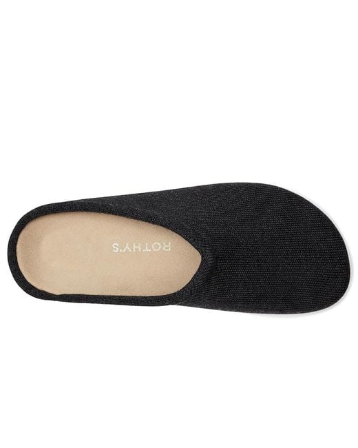 Rothy's The Casual Clog Slippers, Wool in Black | Lyst