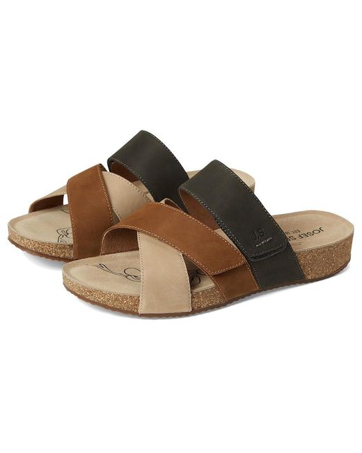 Josef Seibel Tonga 84 Sandals, Leather in Brown | Lyst