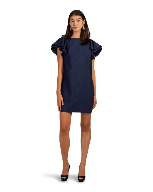 Trina Turk Synthetic Kayra Dress in Navy (Blue) | Lyst Trina Turk Synthetic Kayra Dress in Navy (Blue) | Lyst