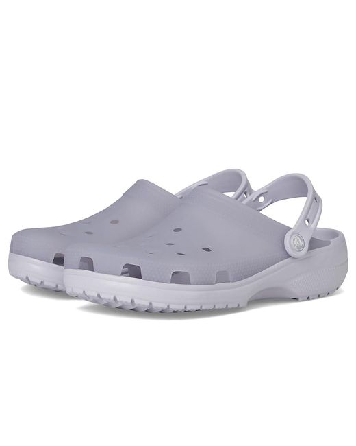 Crocs™ Classic Frosted Clog Slippers 7 in Gray | Lyst
