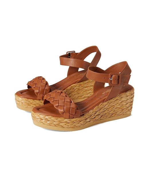 Andre Assous Cecilia Sandals, Leather in Brown | Lyst