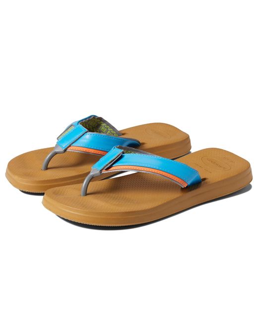 Havaianas Synthetic Urban Tech Flip Flop In Bronze Blue For Men Lyst