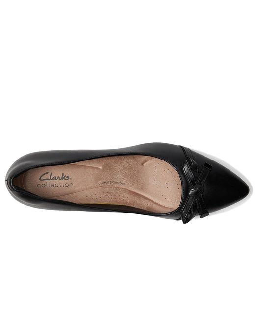 Clarks Kepley Holly ( Leather) High Heels in Black | Lyst