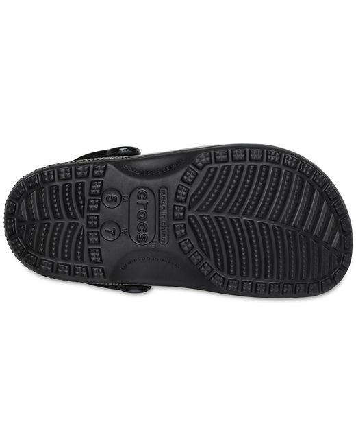 Crocs™ Classic High Shine Clog in Black | Lyst