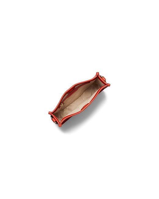 MICHAEL Michael Kors Luisa Large North South Messenger (Spiced Coral ...