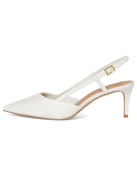 Vince Camuto Kelten Bunched Toe Slingback Pumps High Heels, Leather ...