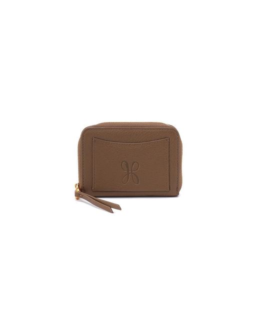 Hobo International Hart Card Case (Dark Elm) Bags in Brown | Lyst