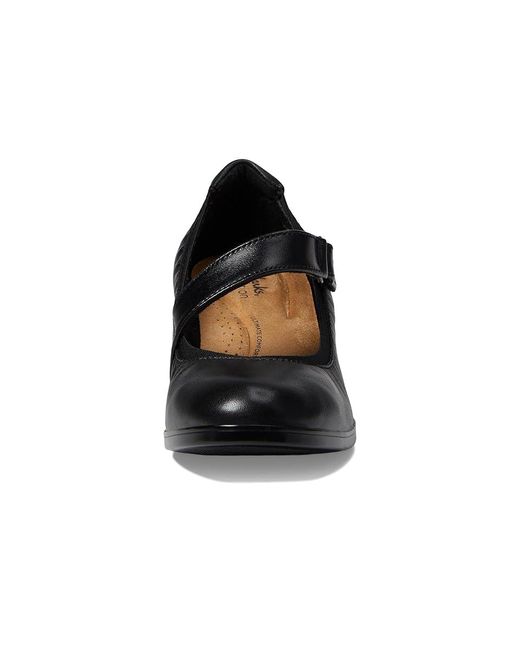 Clarks Emily2 Mabel High Heels 8 A in Black | Lyst