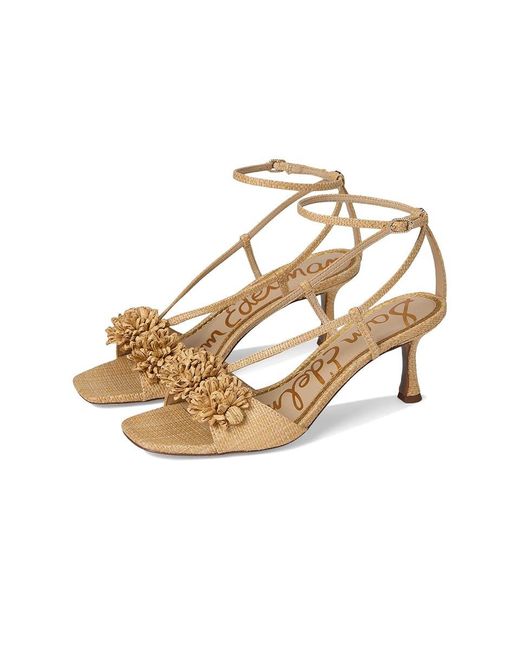 Sam Edelman Phoebe Sandals, Rubber in Black | Lyst