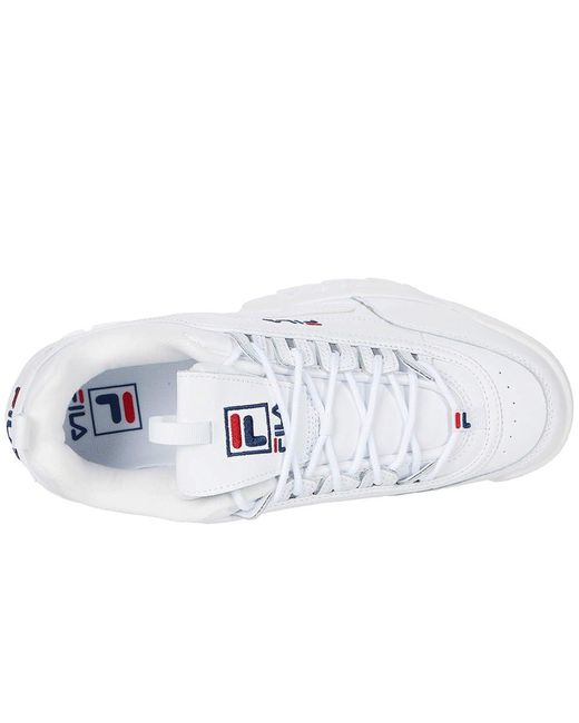 Fila Disruptor Ii Premium (//) Shoes in White for Men | Lyst
