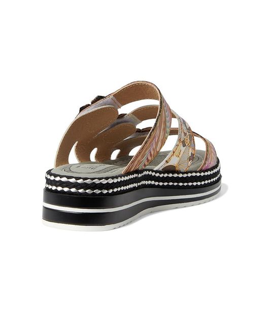 Spring Step Naomi-Monarch Wedge Shoes, Leather in Black | Lyst