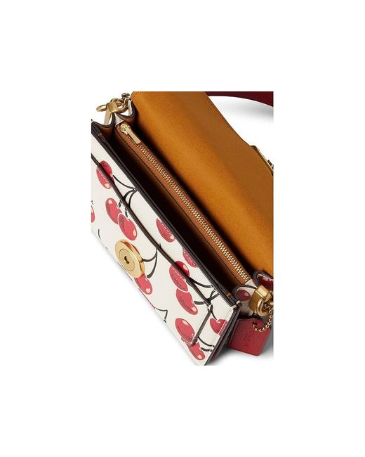 COACH Tabby Shoulder Bag 20 With Cherry Print Shoulder Handbags, Fabric ...