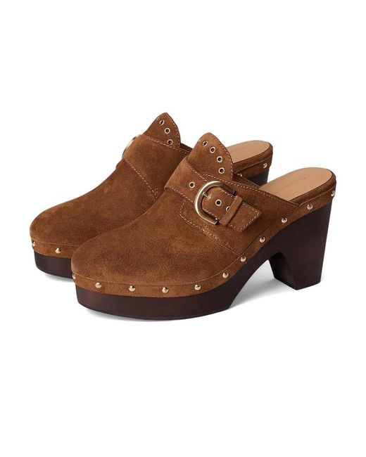 Madewell Finneas Clog in Brown | Lyst
