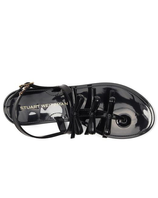 Stuart Weitzman Felicity Jelly Sandals, Manmade/Rubber in Black | Lyst