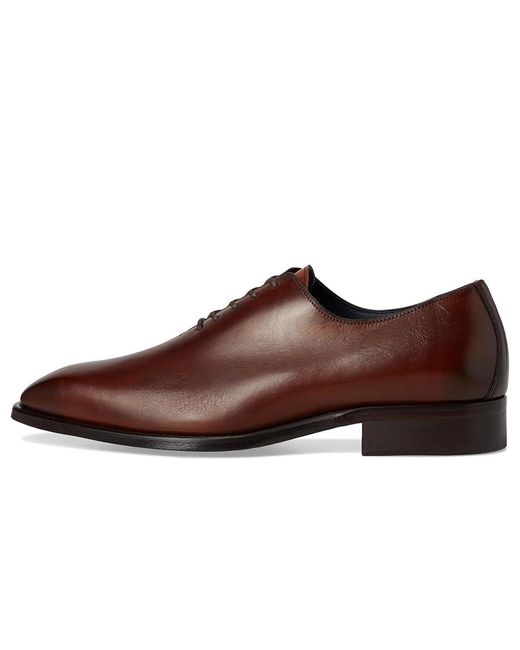 Johnston & Murphy Larson One-Piece Plain Toe Shoes, Leather in Brown for Men | Lyst