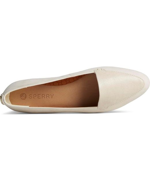 Sperry Top-Sider Piper Ballet Flat (Ivory) Flat Shoes in White | Lyst