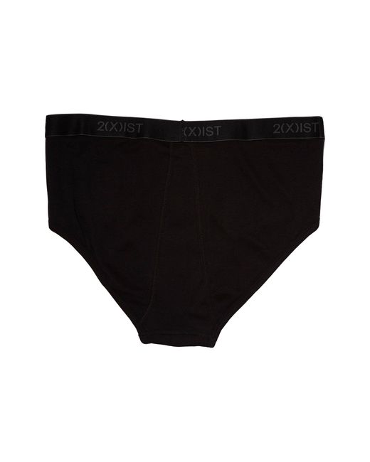 2xist Cotton 2(x)ist 3-pack Essential Fly Front Brief (black New Logo ...
