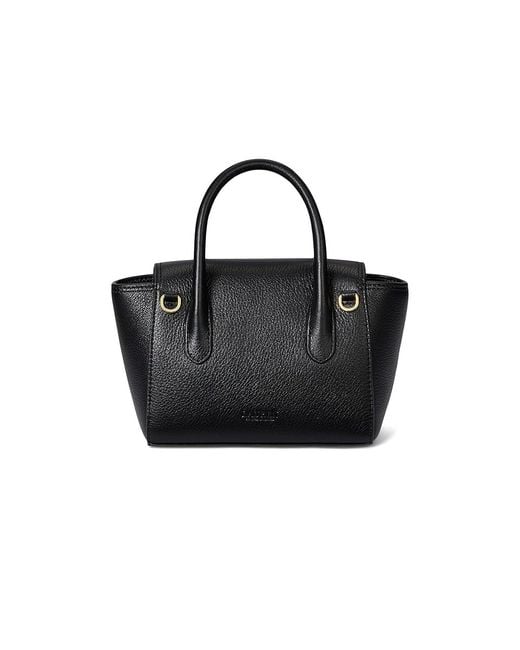 Ralph Lauren Pebbled Leather Small Tanner Satchel Satchel Handbags in ...