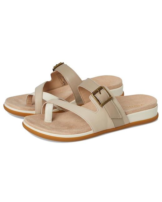 Vionic Carmela Thong Sandals Wedge Shoes | Lyst