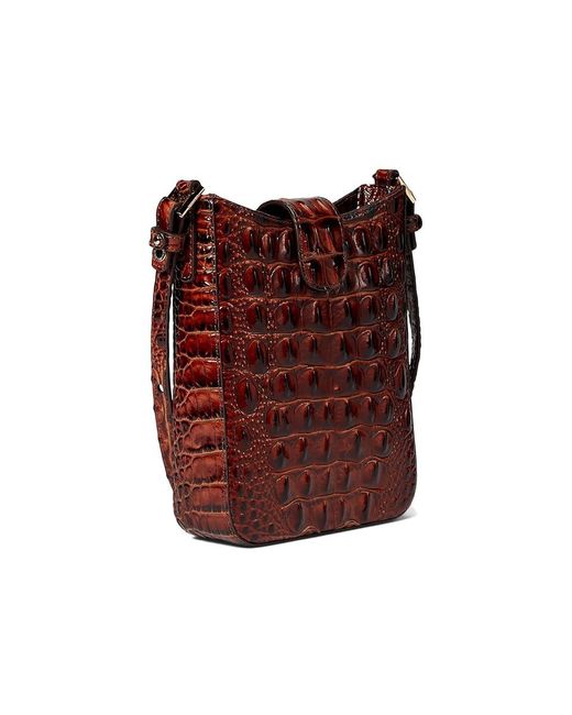 Brahmin Melbourne Marley Crossbody (Pecan 1) Handbags in Black | Lyst