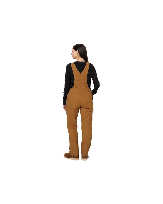 Carhartt Rugged Flex(R) Loose Fit Canvas Bib Overalls Overalls One ...