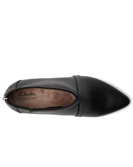 Clarks Kataleyna Sol ( Leather) High Heels in Black | Lyst
