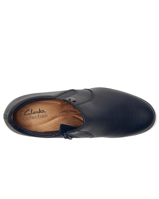 Clarks Emily 2 Reyna ( Leather) High Heels in Blue | Lyst