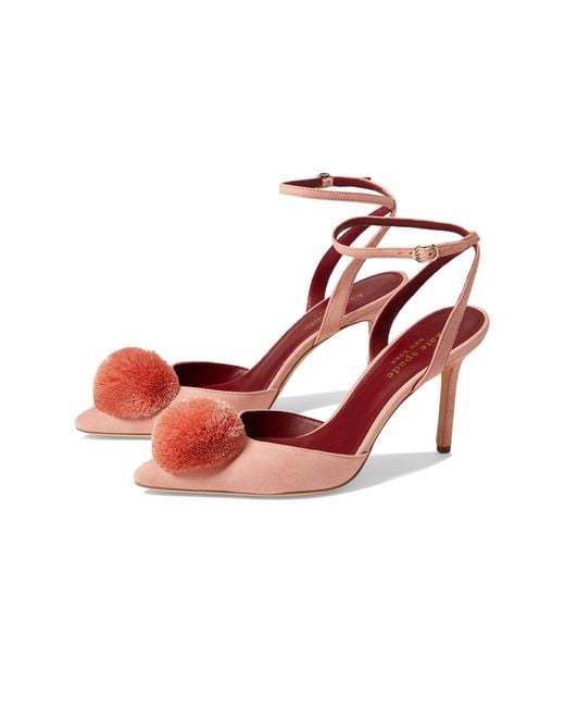 Kate Spade Amour Pom In Red Lyst