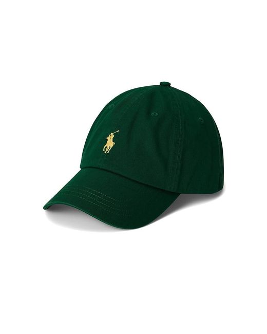 Polo Ralph Lauren The Iconic Cotton Chino Ball Cap Caps in Green for ...