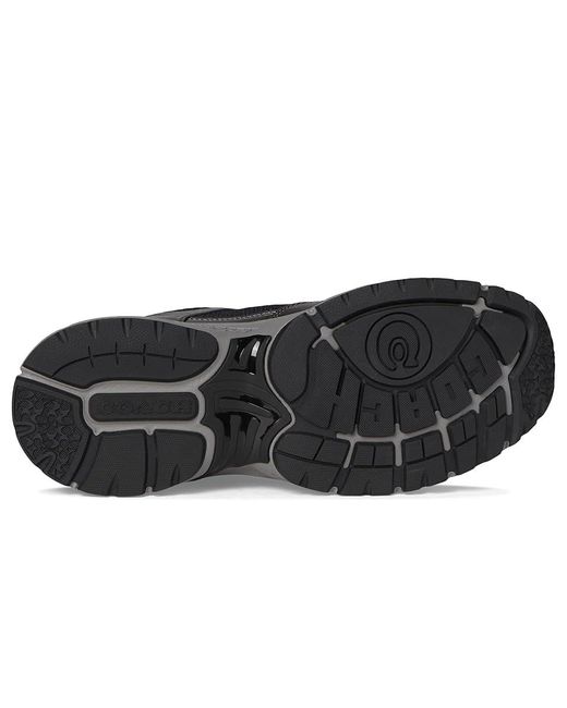 COACH C301 Sneaker (Ancient Zinc/) Lace Up Wing Tip Shoes in Black for ...