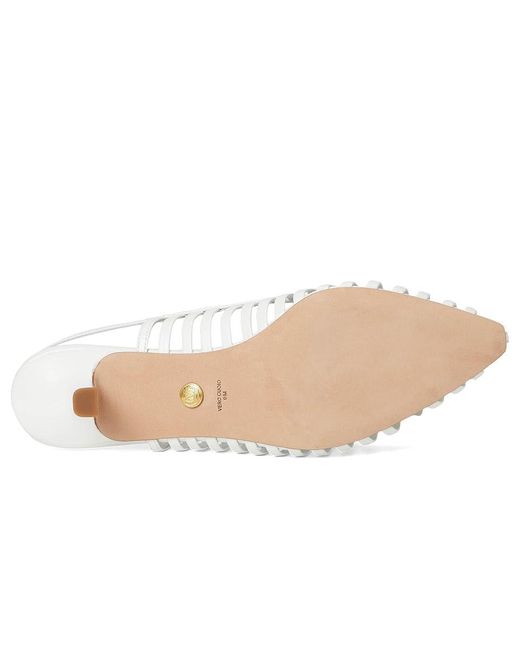 Veronica Beard Britte Wedge Shoes in White | Lyst