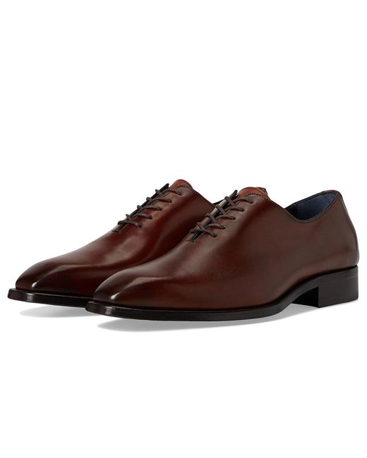 Johnston & Murphy Larson One-Piece Plain Toe Shoes, Leather in Brown for Men | Lyst