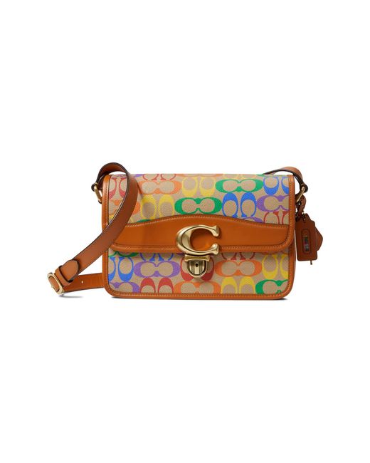 COACH Pride Coated Canvas Signature Studio Shoulder Bag | Lyst COACH Pride Coated Canvas Signature Studio Shoulder Bag | Lyst