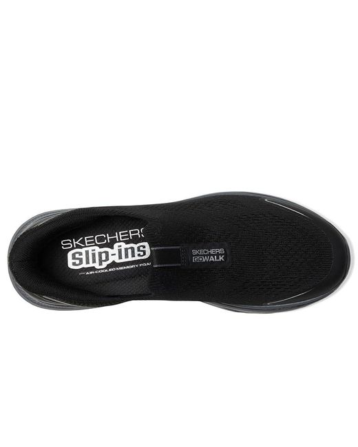 Skechers Hands Free Slip-Ins Go Walk 7 in Black for Men | Lyst