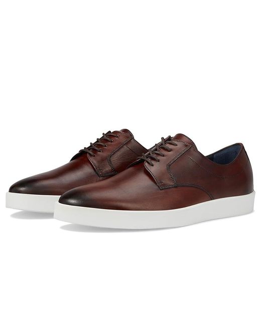Johnston & Murphy Bolivar Plain Toe Lace-Up Boots, Leather in Brown for ...