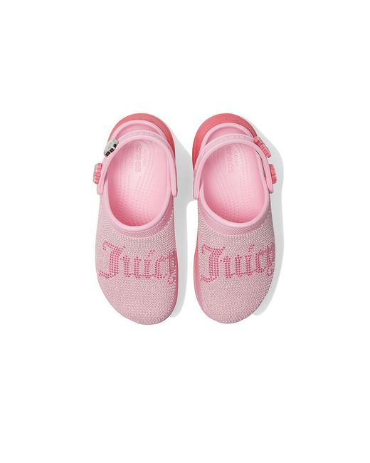 Crocs™ Clog Slippers, Synthetic in Pink | Lyst