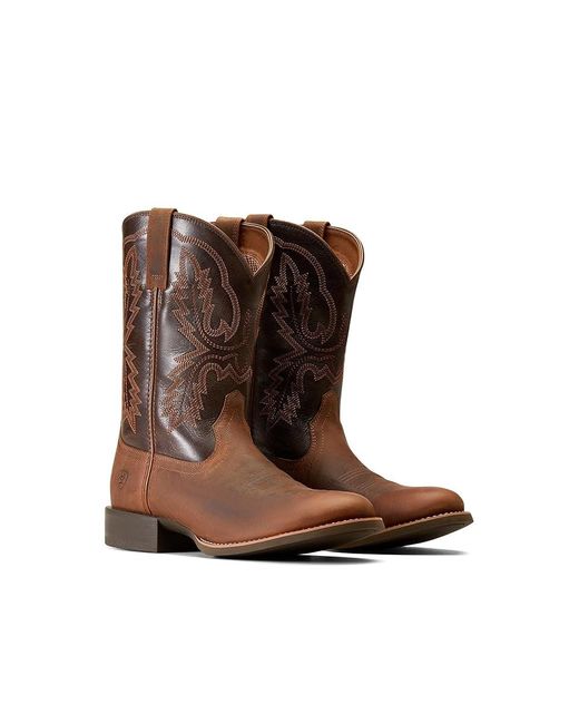 Ariat Sport Stratten Cowboy Boots 7 D in Black for Men | Lyst