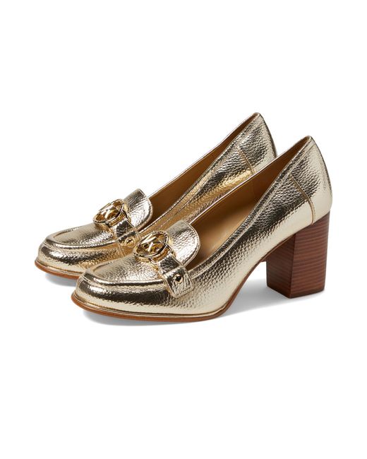 MICHAEL Michael Kors Rory Heeled Loafer in Black | Lyst MICHAEL Michael Kors Rory Heeled Loafer in Black | Lyst