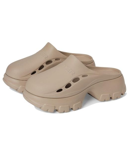 HUNTER Bryce Sandals in Natural | Lyst