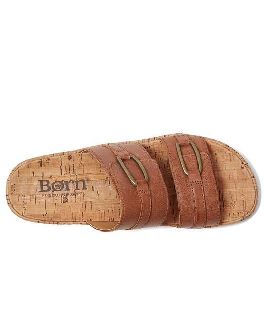 Born Solina Sandals 6 M (B) Leather in Brown | Lyst