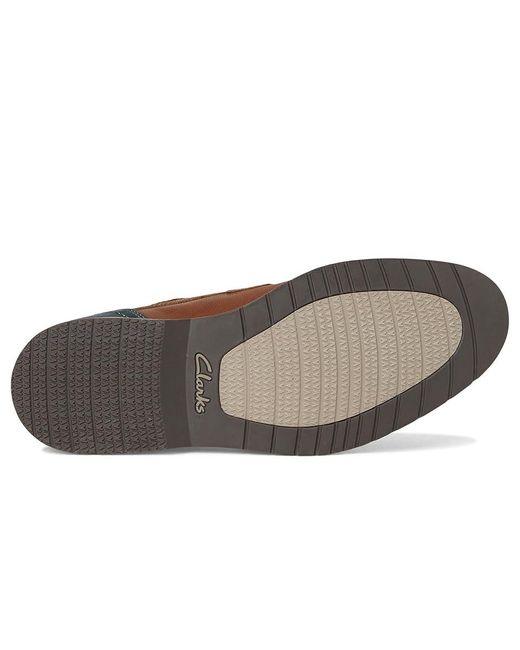 Clarks Monahan Plain ( Leather) Lace-Up Boots in Brown for Men | Lyst