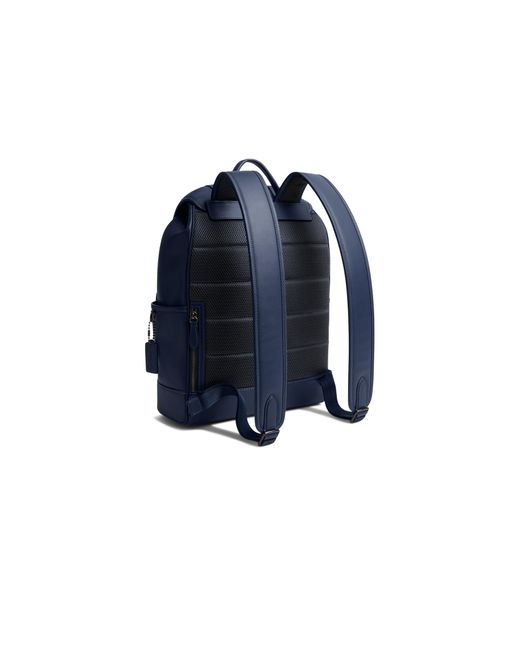COACH League Flap Backpack in Blue for Men | Lyst