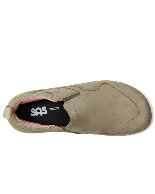 SAS Scramble Slip On Loafer () Shoes in Metallic | Lyst