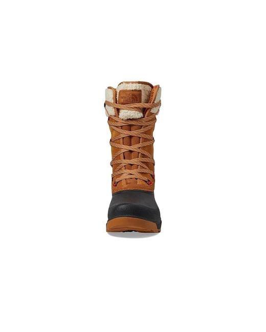 The North Face Shellista V Mid Wp (Timber/Tnf) Shoes in Brown | Lyst