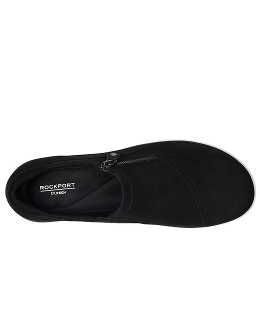 Rockport Hallie ( Leather) Shoes in Black | Lyst