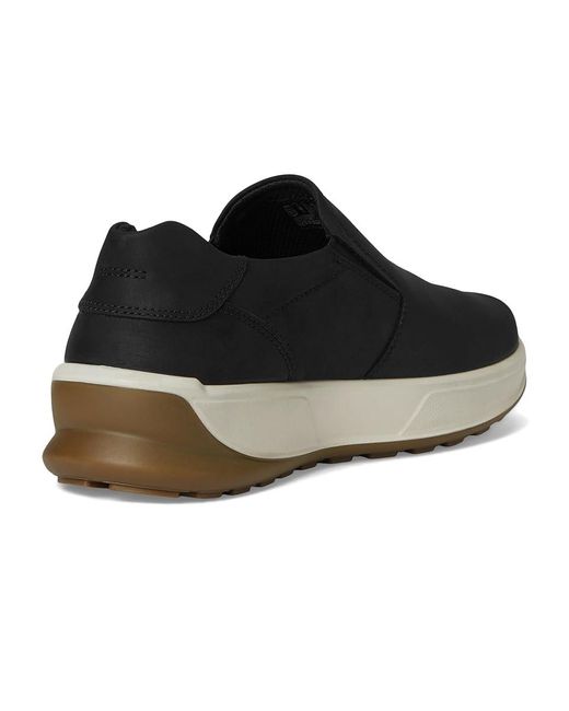 Ecco Byway 2.0 Slip On Sneaker Lace-Up Boots, Leather in Black for Men ...
