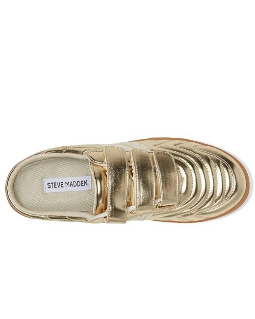 Steve Madden Magik Sneaker in Metallic | Lyst