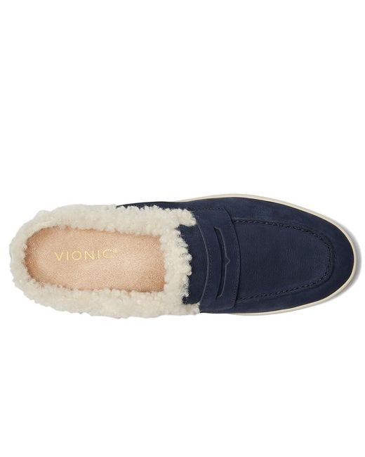 Vionic Uptown Mule Mules () Slippers in Blue | Lyst