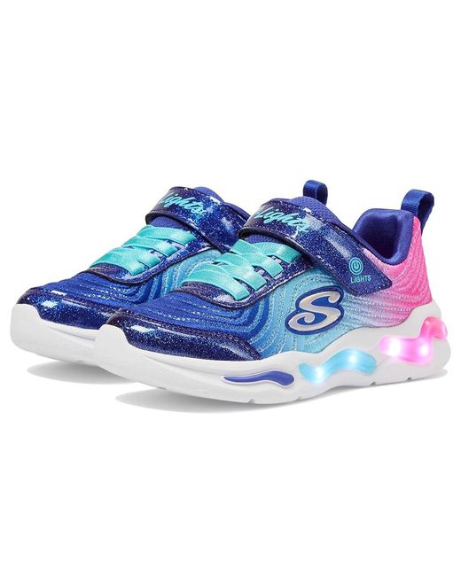Skechers Wavy Beams in Blue | Lyst